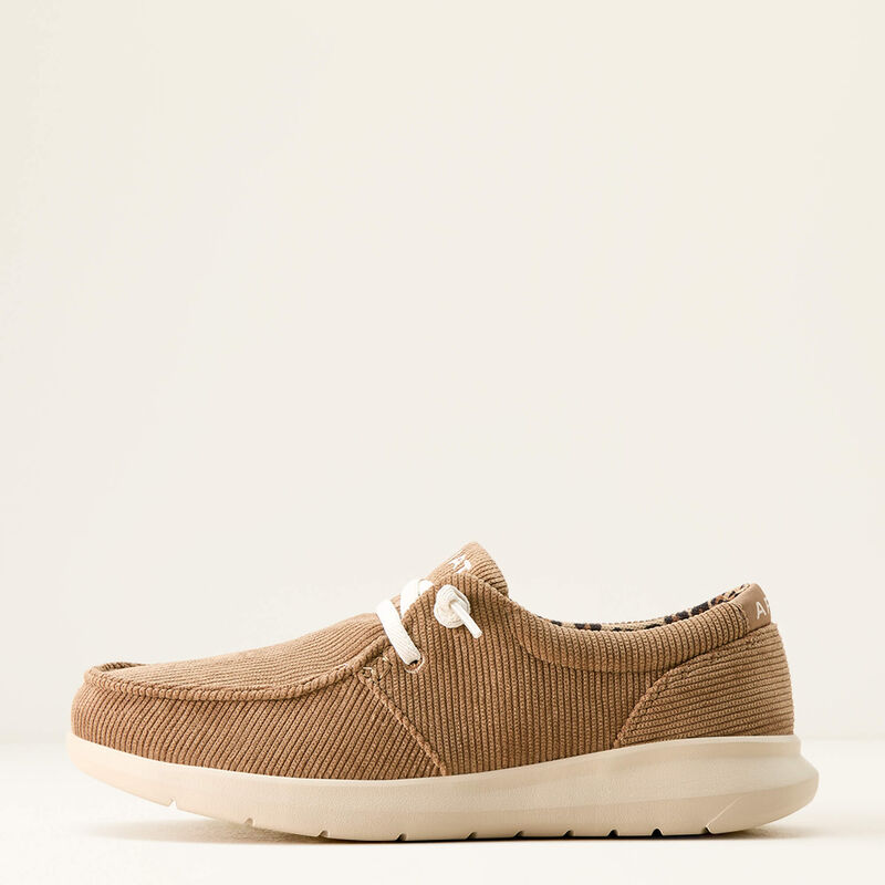 ARIAT WOMENS HILO SHOE - TAN CORDUROY – Bridle Path Tack Shop