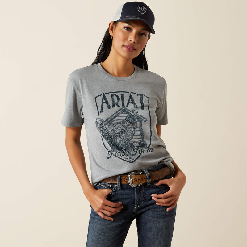 ARIAT WOMENS FAMILY FARM T-SHIRT – Bridle Path Tack Shop