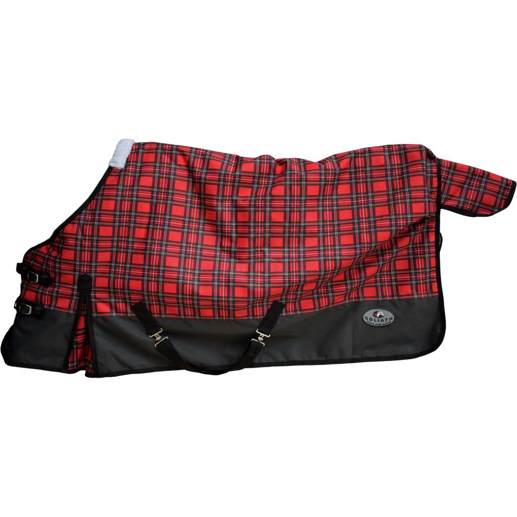 GOLIATH MINI/PONY WINTER TURNOUT 200G - RED/BLACK – Bridle Path Tack Shop