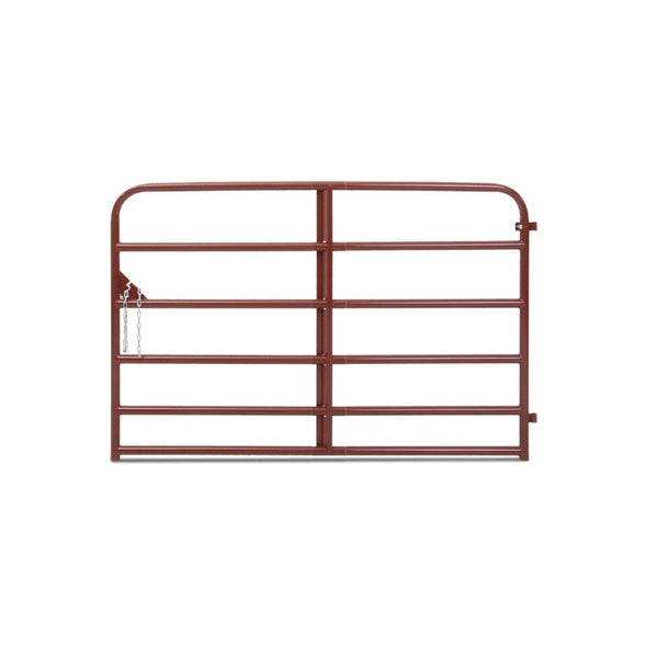 CANADIAN TUBE GATE - RED 6' – Bridle Path Tack Shop