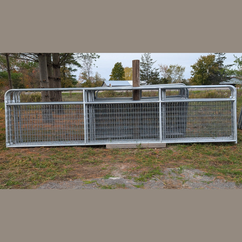 16' MESH GALVANIZED BORDER WIRE MESH GATE – Bridle Path Tack Shop