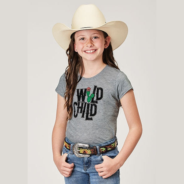 ROPER GIRLS WILD CHILD TEE – Bridle Path Tack Shop