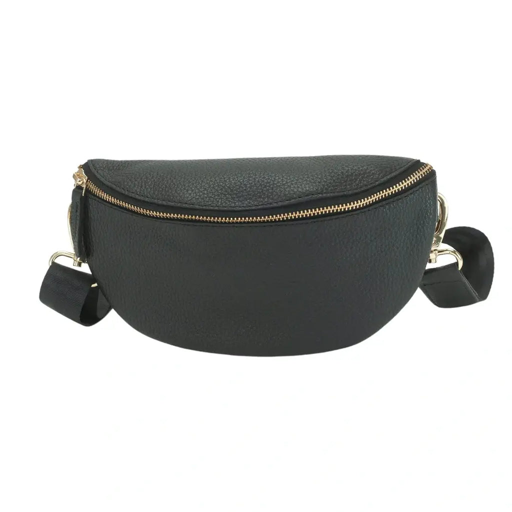 RIVET AND BURR HALF MOON FANNY PACK WITH REMOVABLE STRAP – Bridle Path ...
