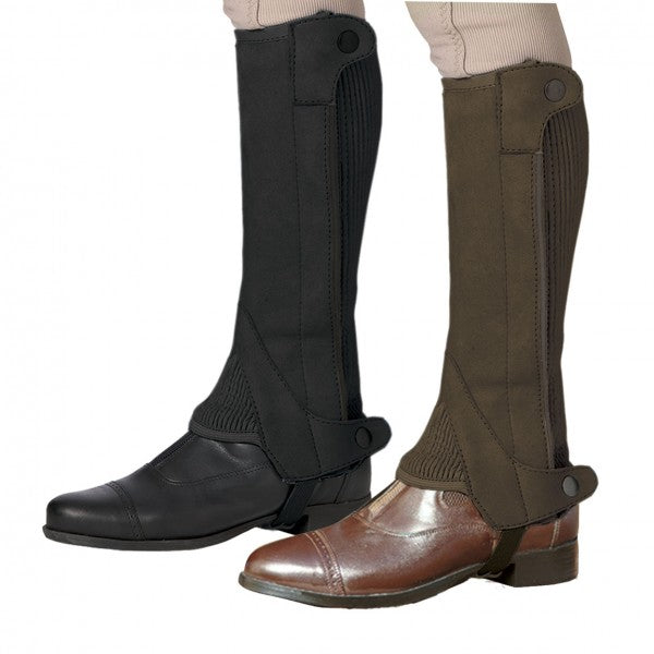 OVATION STRETCH RIB HALF CHAPS – Bridle Path Tack Shop