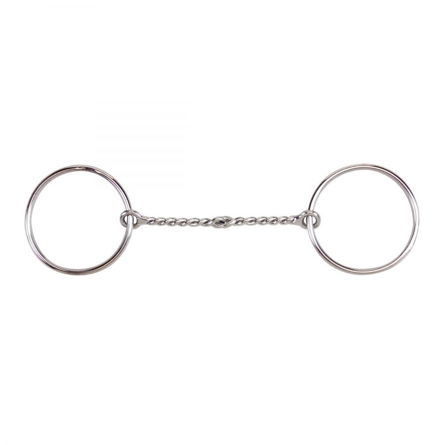 KORSTEEL TWISTED WIRE LOOSE RING SNAFFLE 5" – Bridle Path Tack Shop