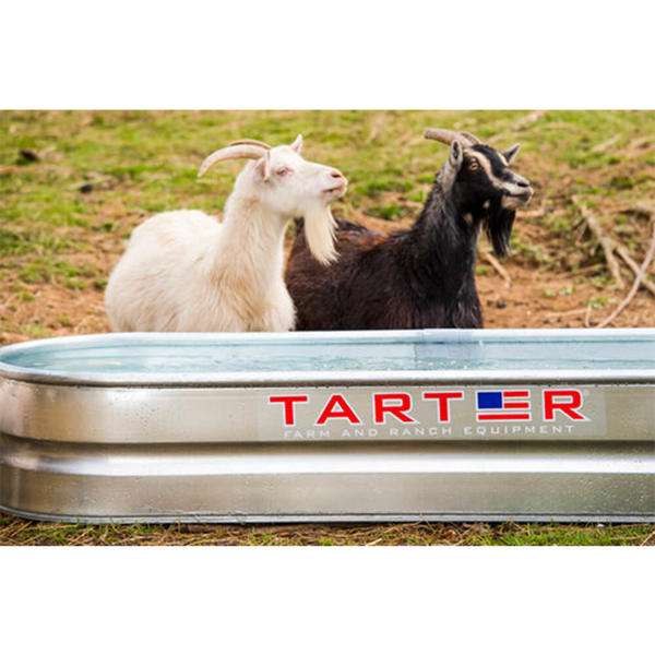 Tarter Galvanized 40 Gallon Stock Tank 2'x1'x4'(Oval) – Bridle Path ...
