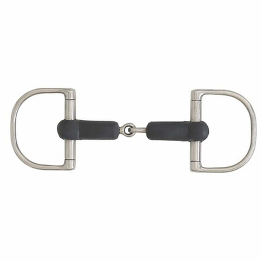 KORSTEEL RUBBER DEE RING SNAFFLE BIT – Bridle Path Tack Shop