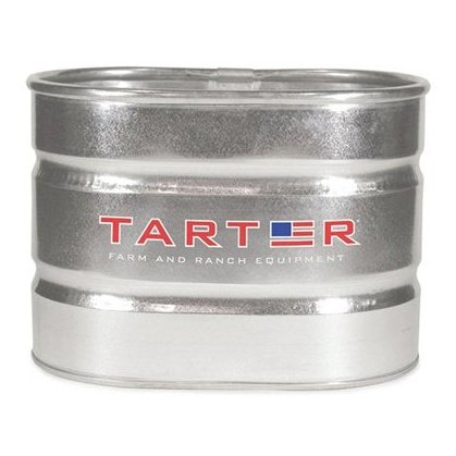 Tarter GALVANIZED 70 Gallon Stock Tank 2'X2'X3'(Tall Oval) – Bridle ...