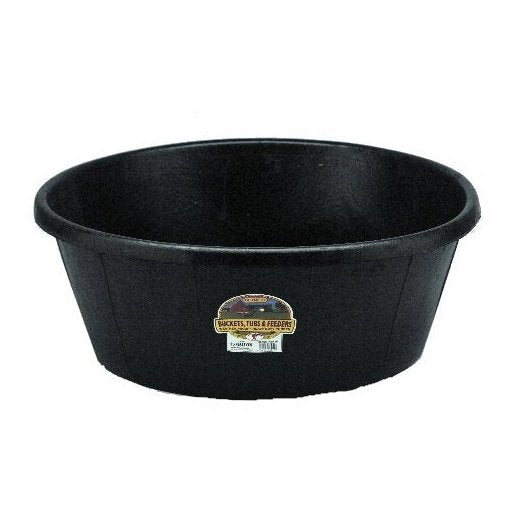 RUBBER FEED PAN 15 GALLON – Bridle Path Tack Shop