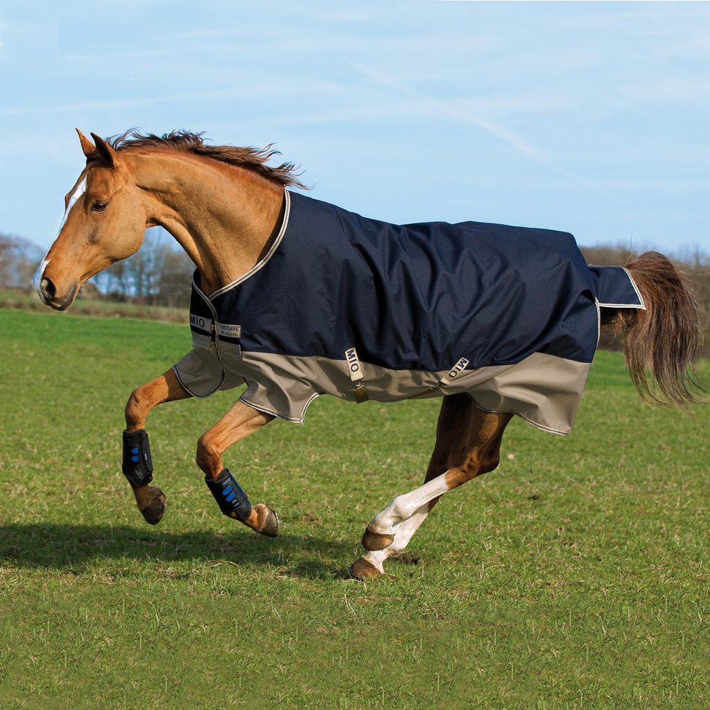 Horseware Mio Rain Sheet-NAVY/TAN – Bridle Path Tack Shop