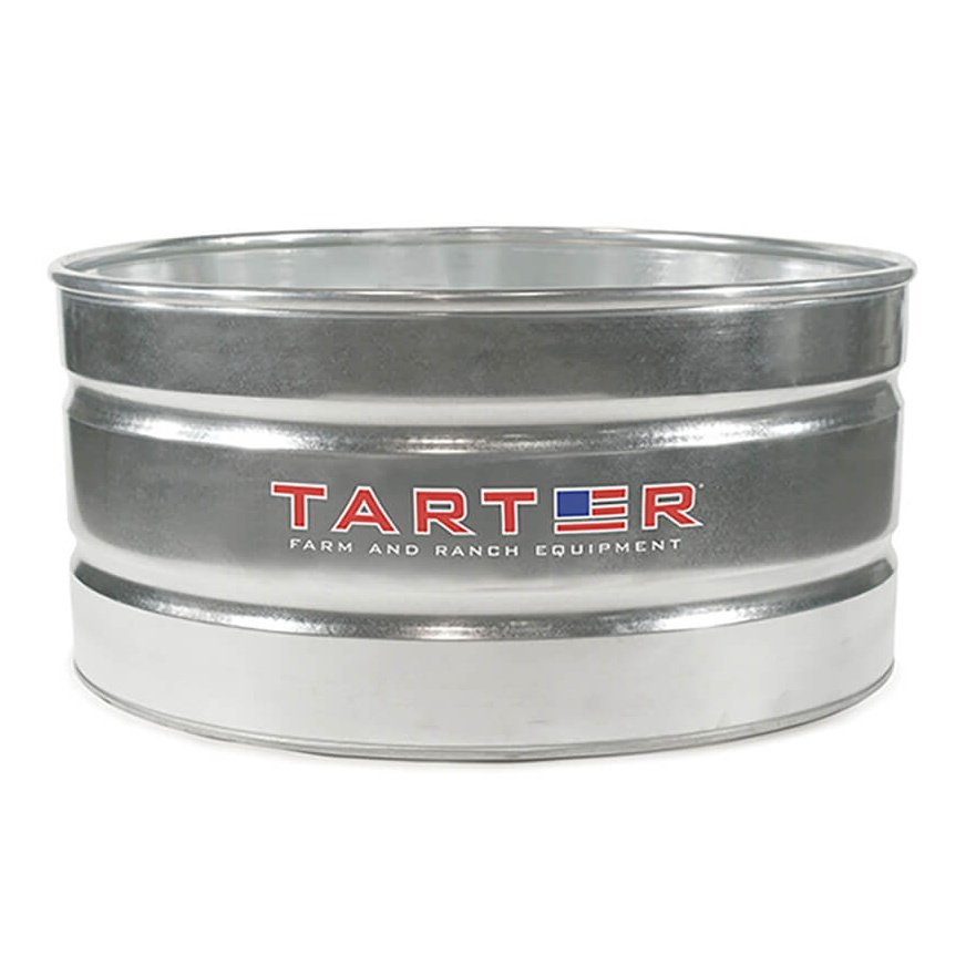 TARTER GALVANIZED 165 GALLON STOCK TANK 2'X4' ROUND – Bridle Path Tack Shop